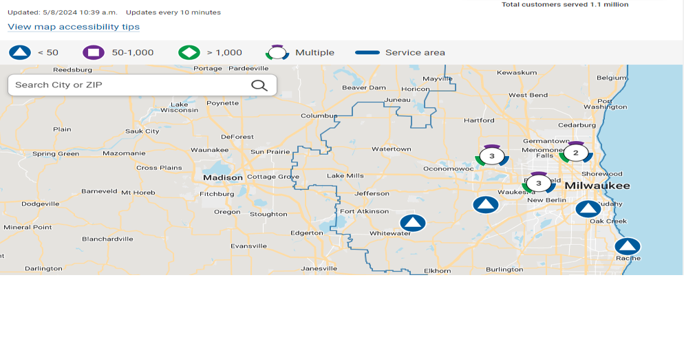 Power outages reported across southern Wisconsin after storms | News ...