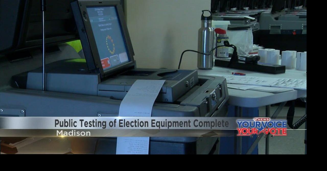 City of Madison holds public test of election equipment | News | wkow.com