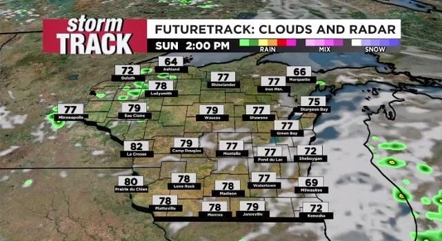 Quiet end to the weekend | Forecast | wkow.com