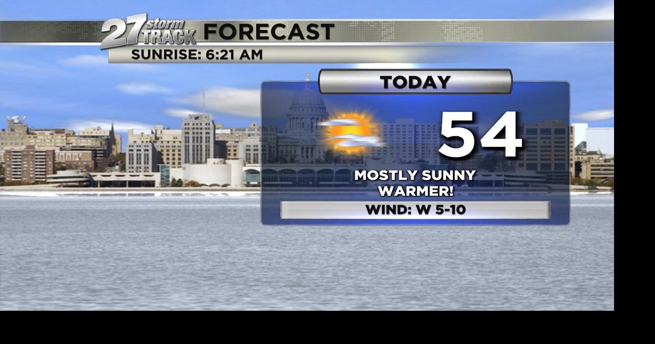 Warm up before the rain arrives mid-week | Weather | wkow.com