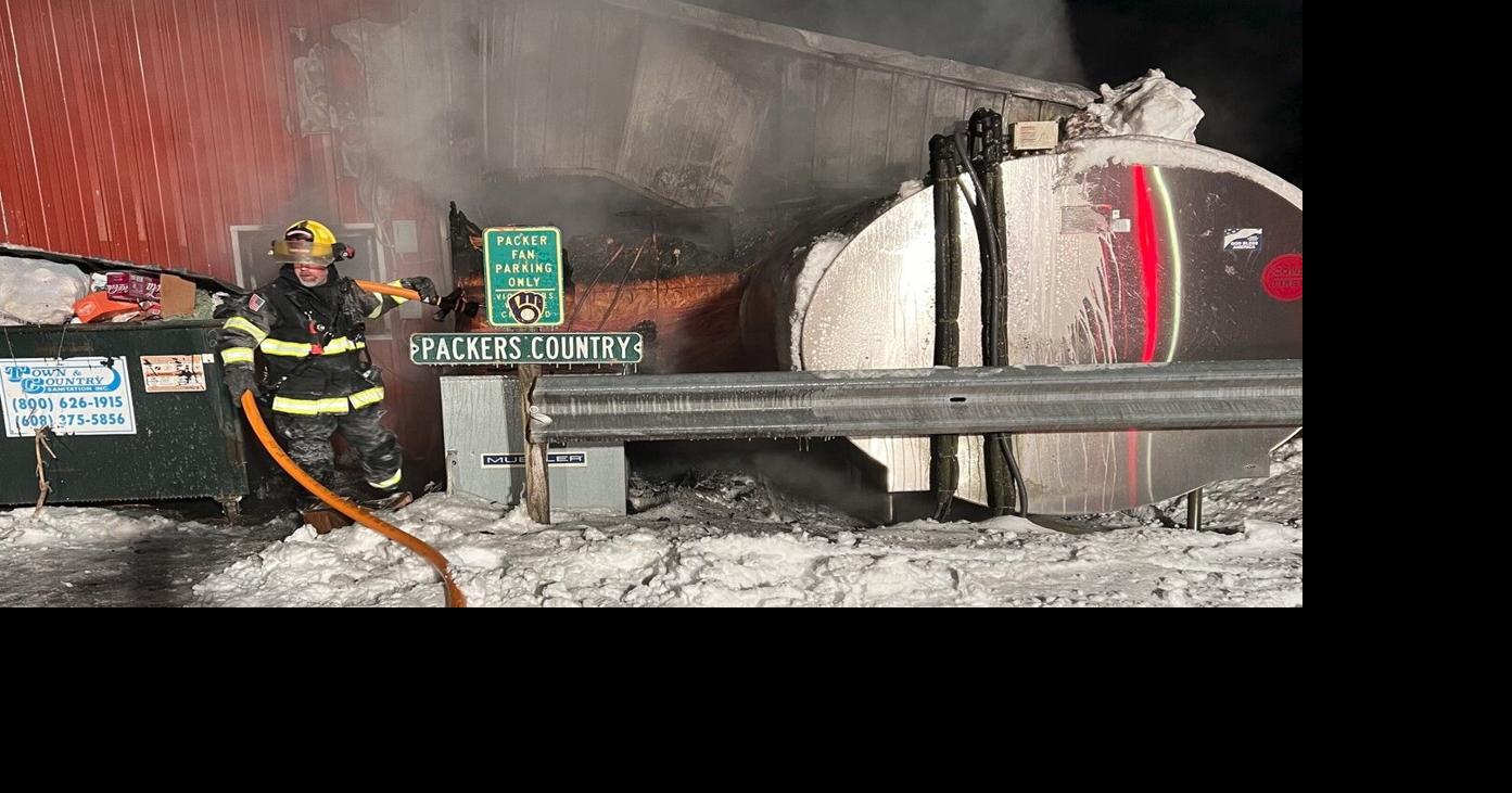 Barn destroyed, calf killed in fire on Juneau County farm | News | wkow.com