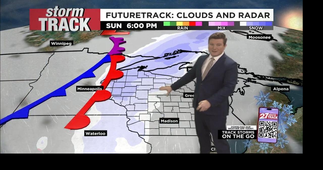 Slightly warmer weather with snow chances | Video | wkow.com
