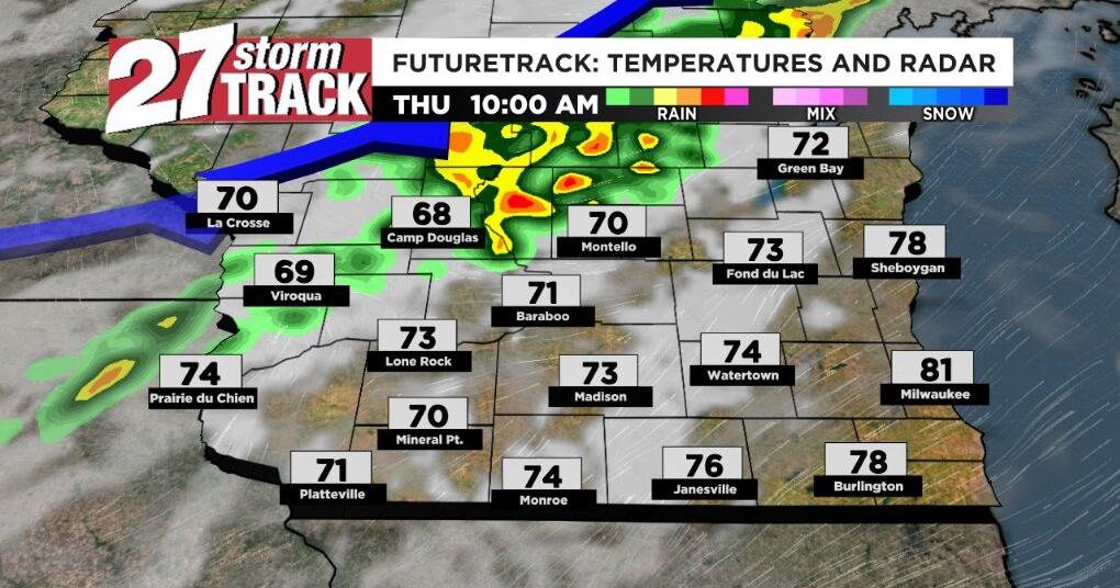 Tracking our impending cold front | Forecast | wkow.com
