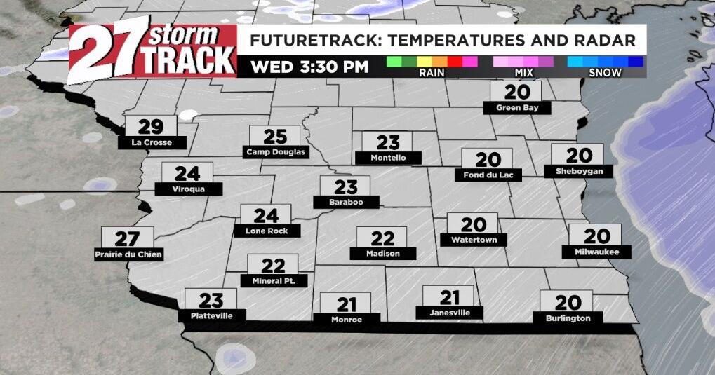 Not as cold, snow possible | Forecast | wkow.com