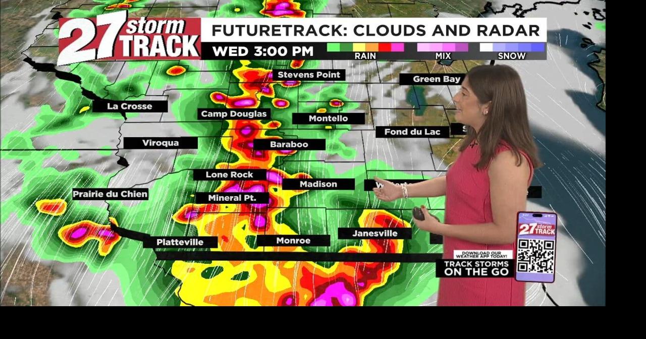 Multiple chances for severe weather in the next two days | Video | wkow.com