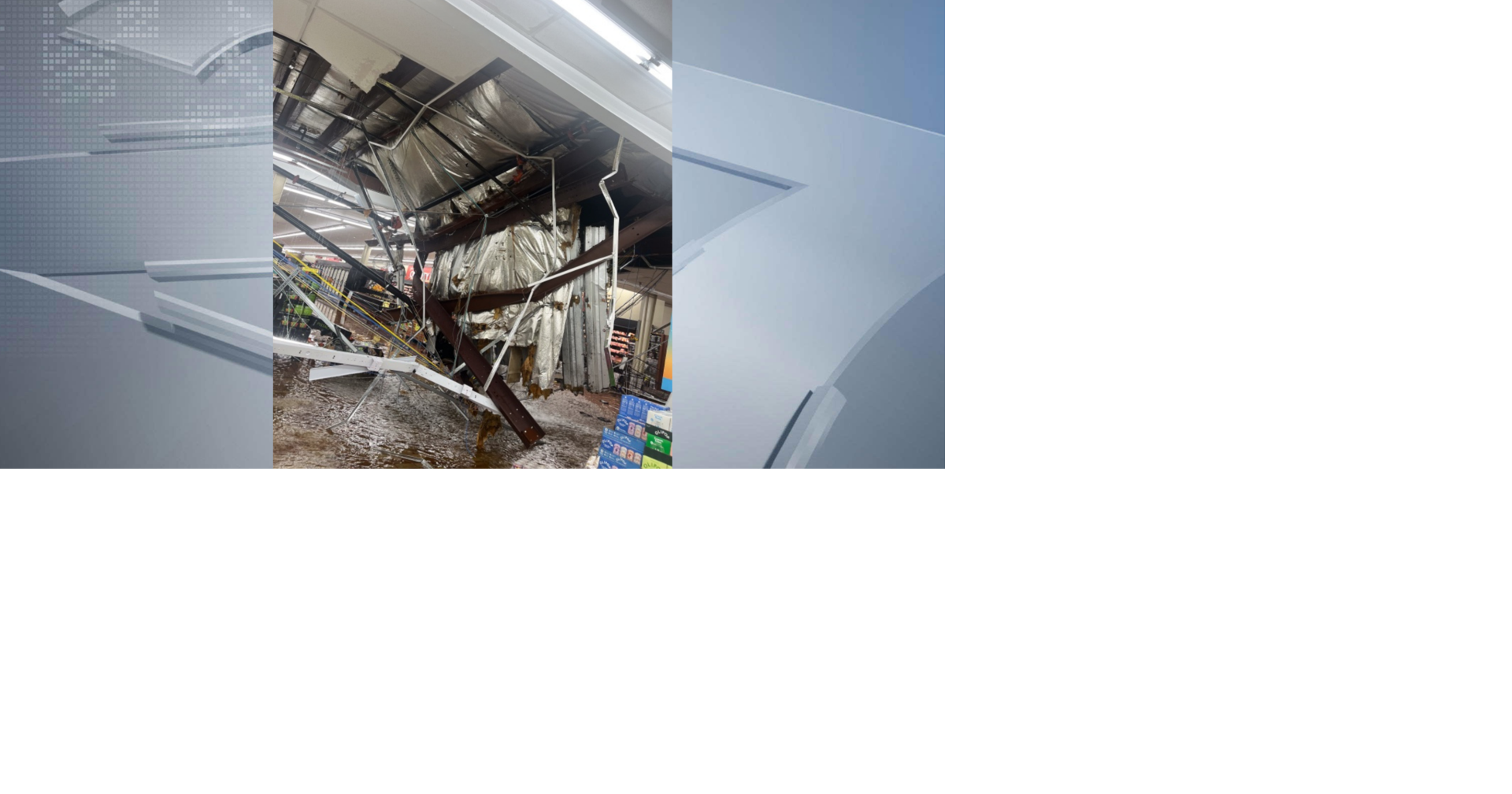 No injuries reported after partial roof collapse at Woodman's grocery ...