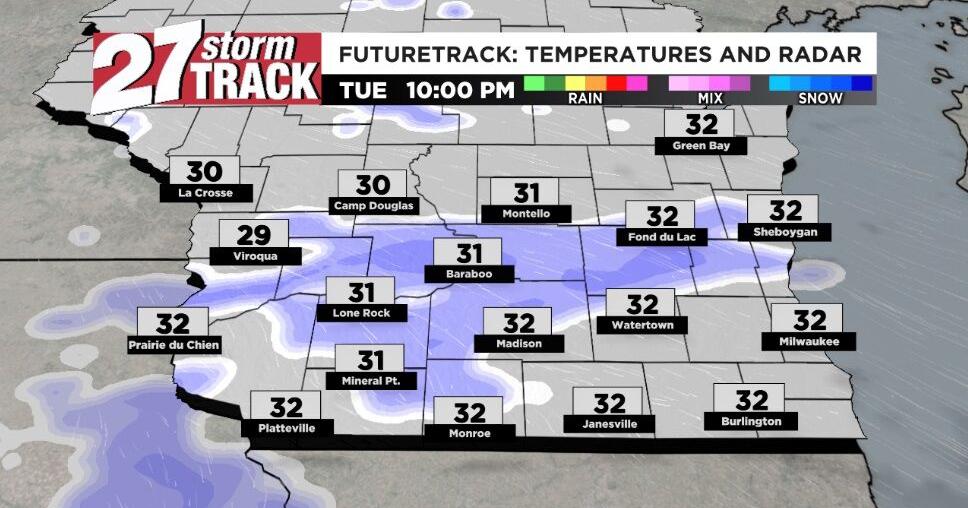 Mild, cloudy Monday gives way to chances for snow | Forecast | wkow.com