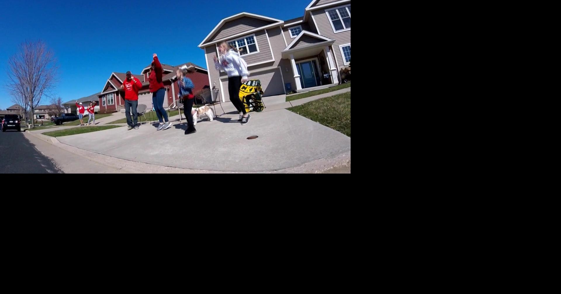 Badgers from all over the country connect with a virtual jump around ...
