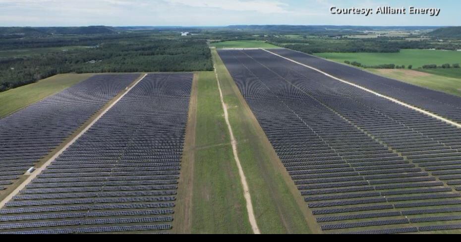 'A new dawn for solar:' Alliant Energy finishes construction on state's ...