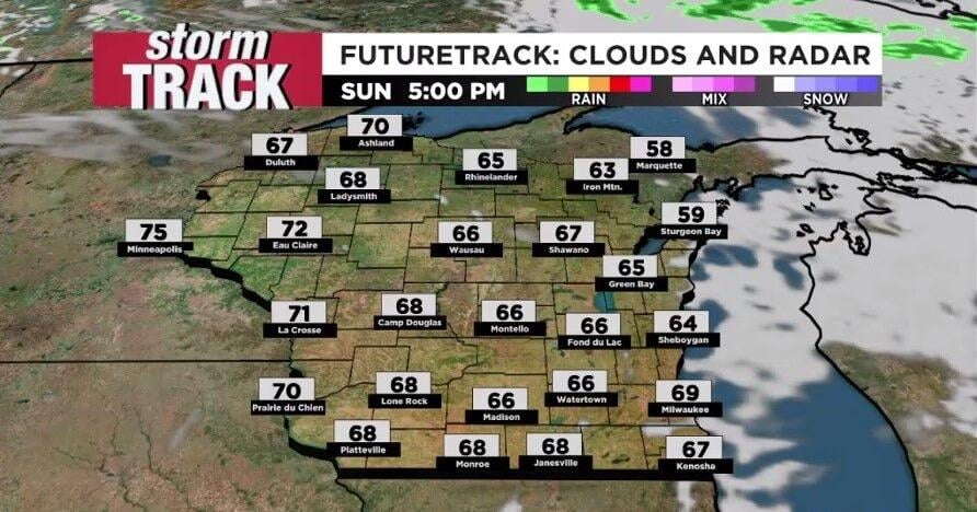 Becoming sunny, though staying cool | Forecast | wkow.com