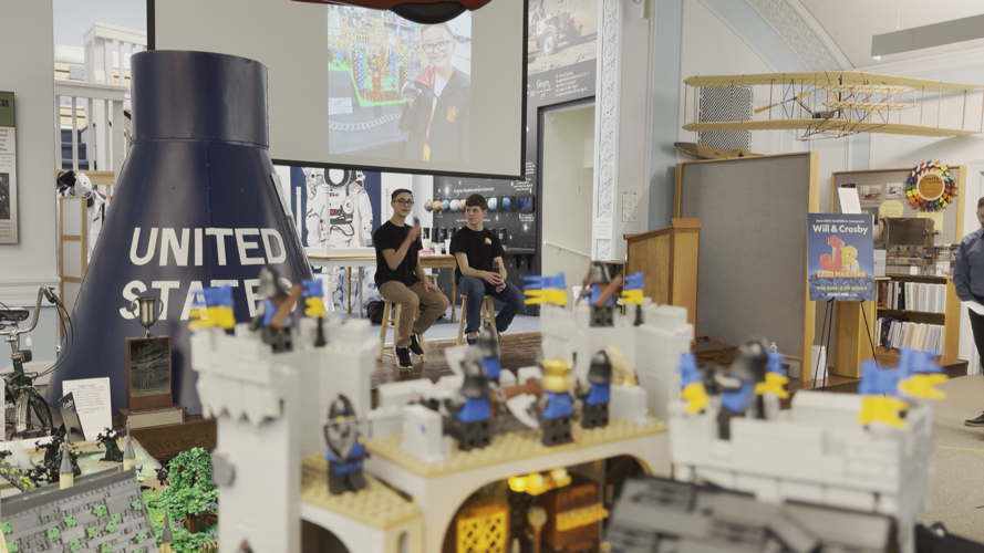 Master builders in the making: LEGO stars visit Sparta | News | wkow.com