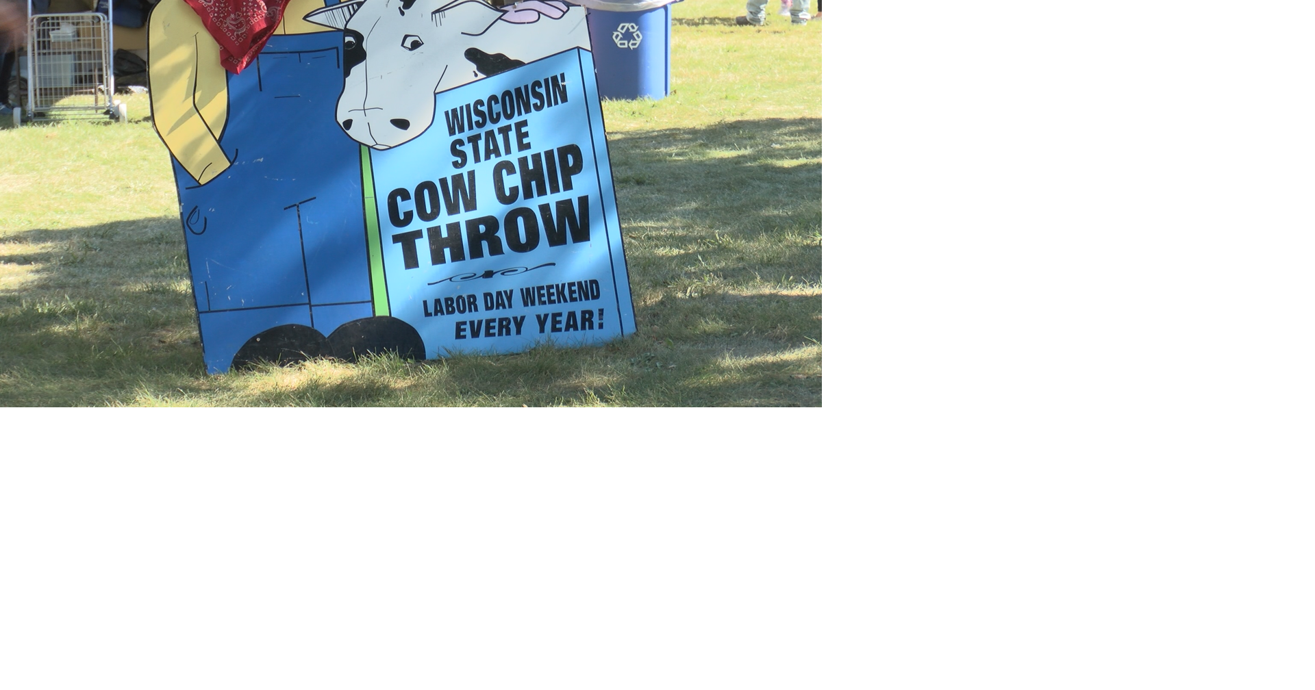 Wisconsin Cow Chip Throw competition brings joy to community members ...