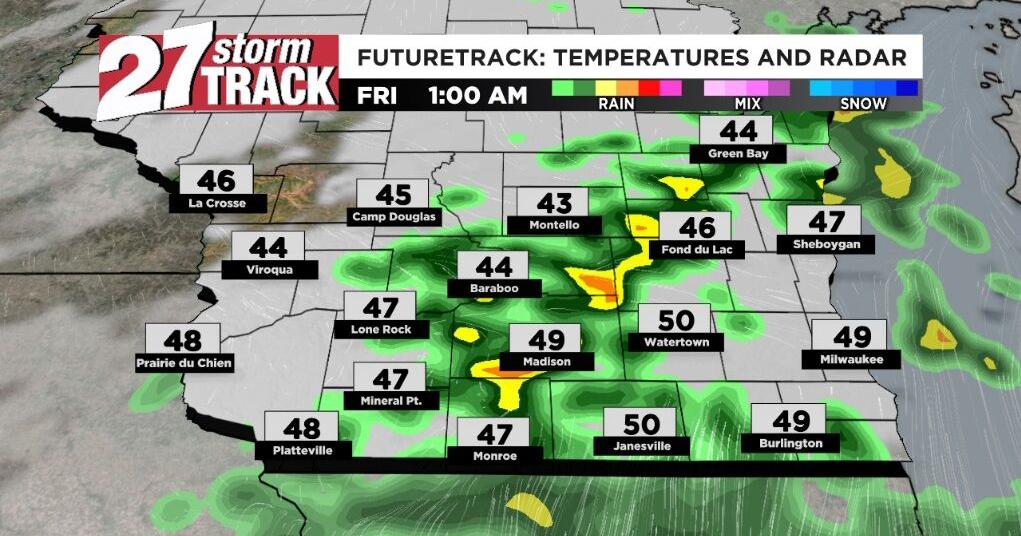 Tracking inbound rainfall | Forecast | wkow.com