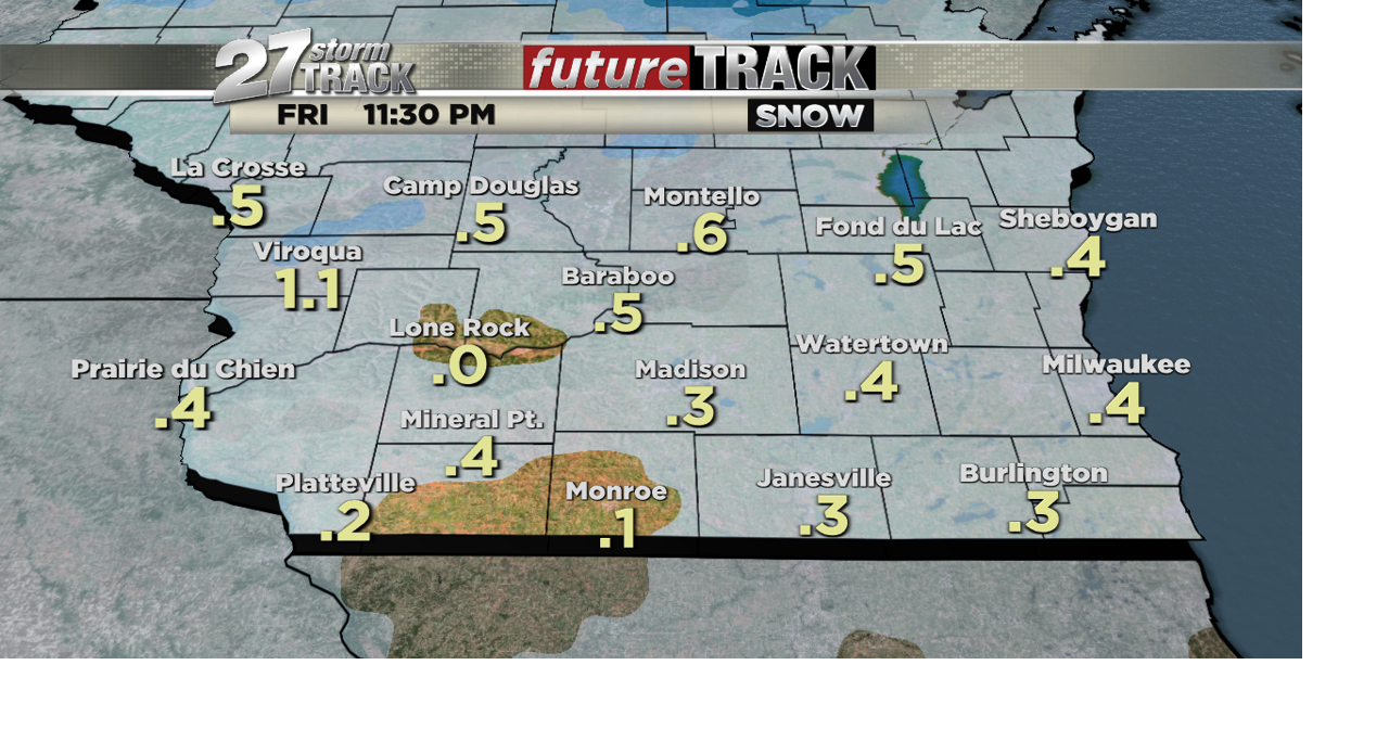 Rain changes to snow Friday morning | News | wkow.com