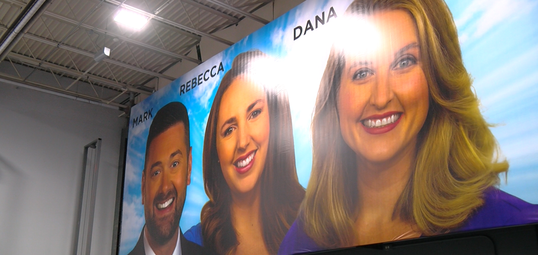 Storm Track Meteorologist Dana Fulton poses with new Wake Up Wisconsin ...