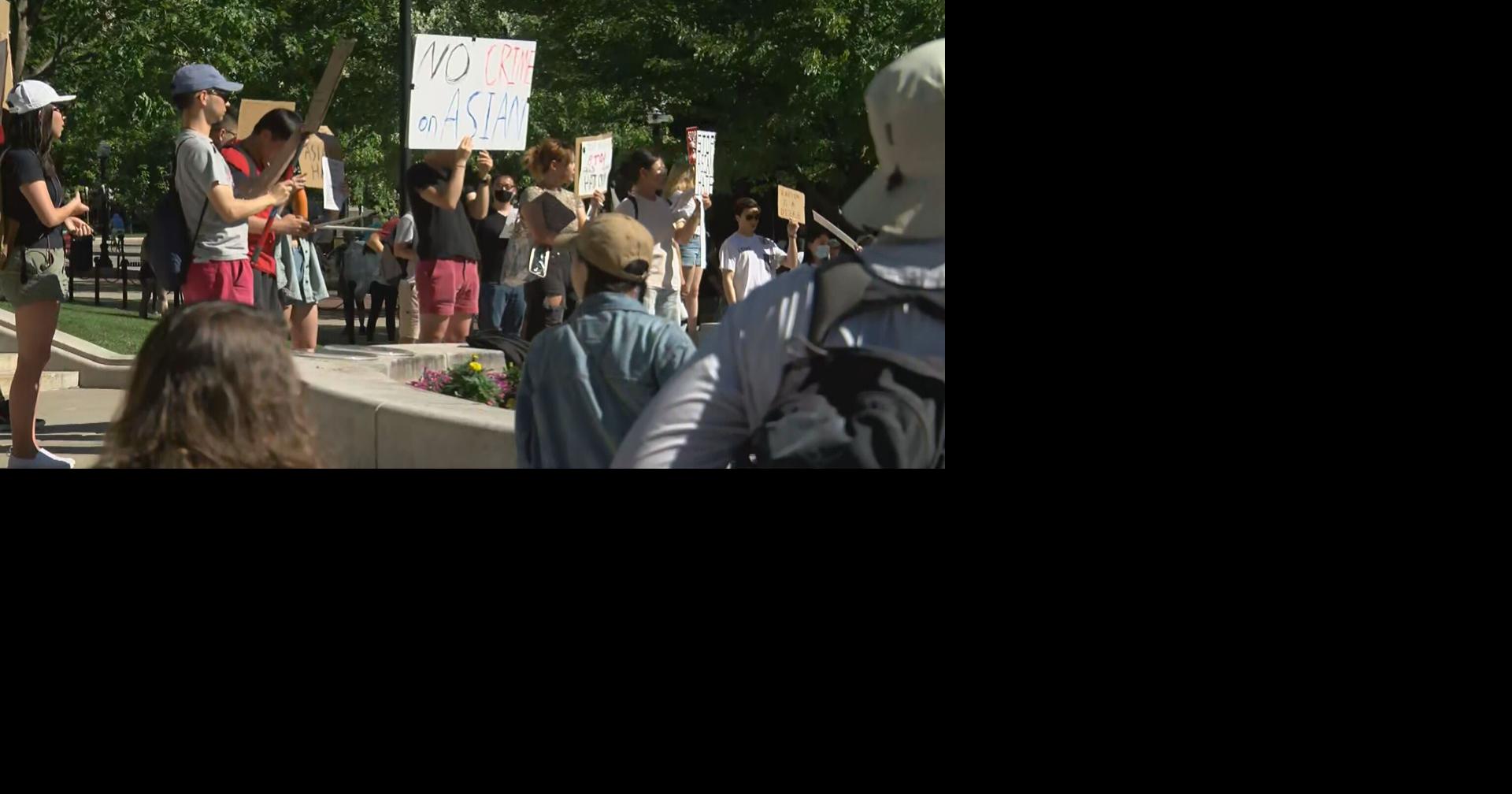 Protesters decry recent Madison violence, maintain targeted at Asian ...