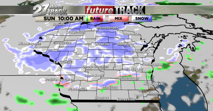Rain and wintry mix arrives for the weekend | News | wkow.com