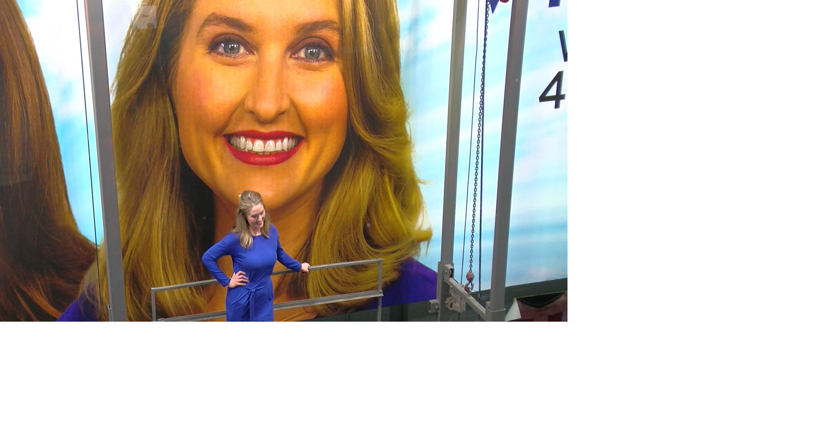 Storm Track Meteorologist Dana Fulton poses with new Wake Up Wisconsin ...