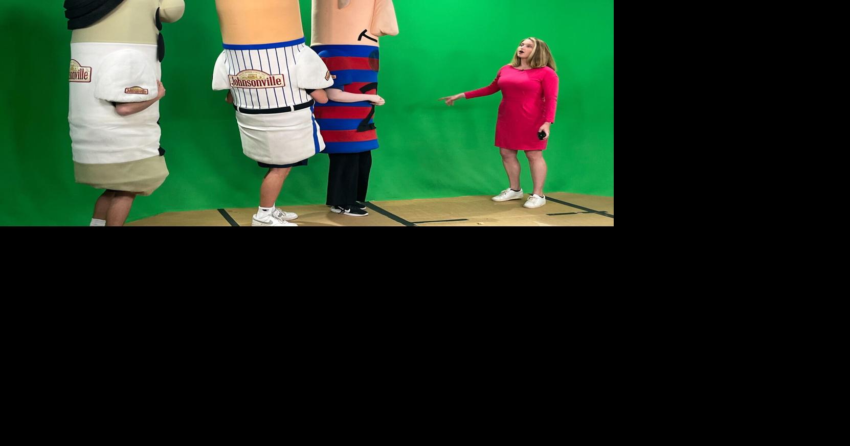 Milwaukee Brewers' Famous Racing Sausages visit Wake Up Wisconsin ...
