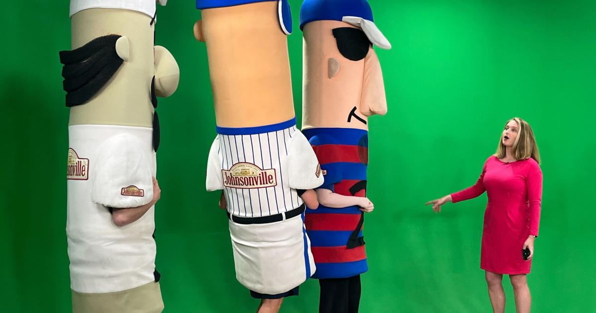Milwaukee Brewers' Famous Racing Sausages visit Wake Up Wisconsin ... Milwaukee Brewers' Famous Racing Sausages visit Wake Up Wisconsin ...