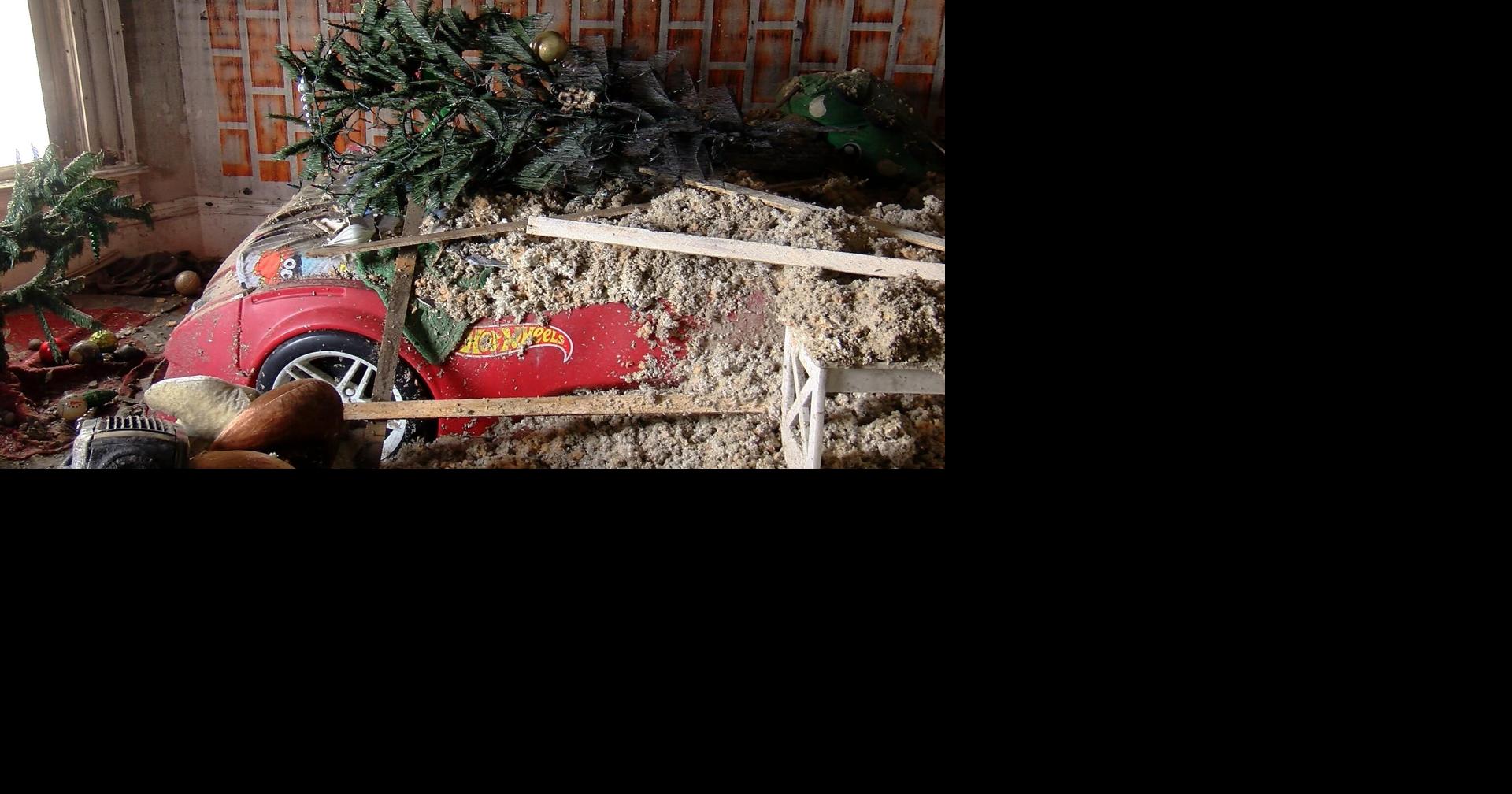 'My son would have been in this room': Family escapes Christmas house ...