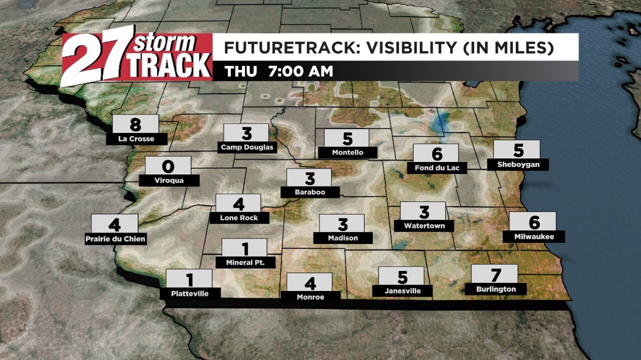 Low visibility this morning | | wkow.com