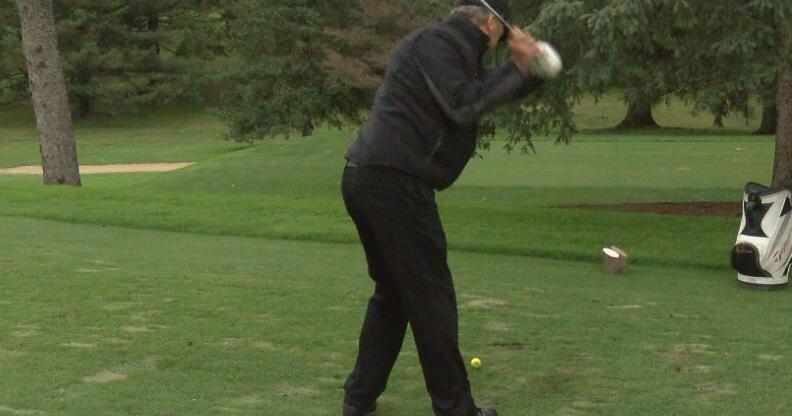 Chief Meteorologist Bob Lindmeier plays ‘beat the pro’ at ‘Fore! Lakes ...