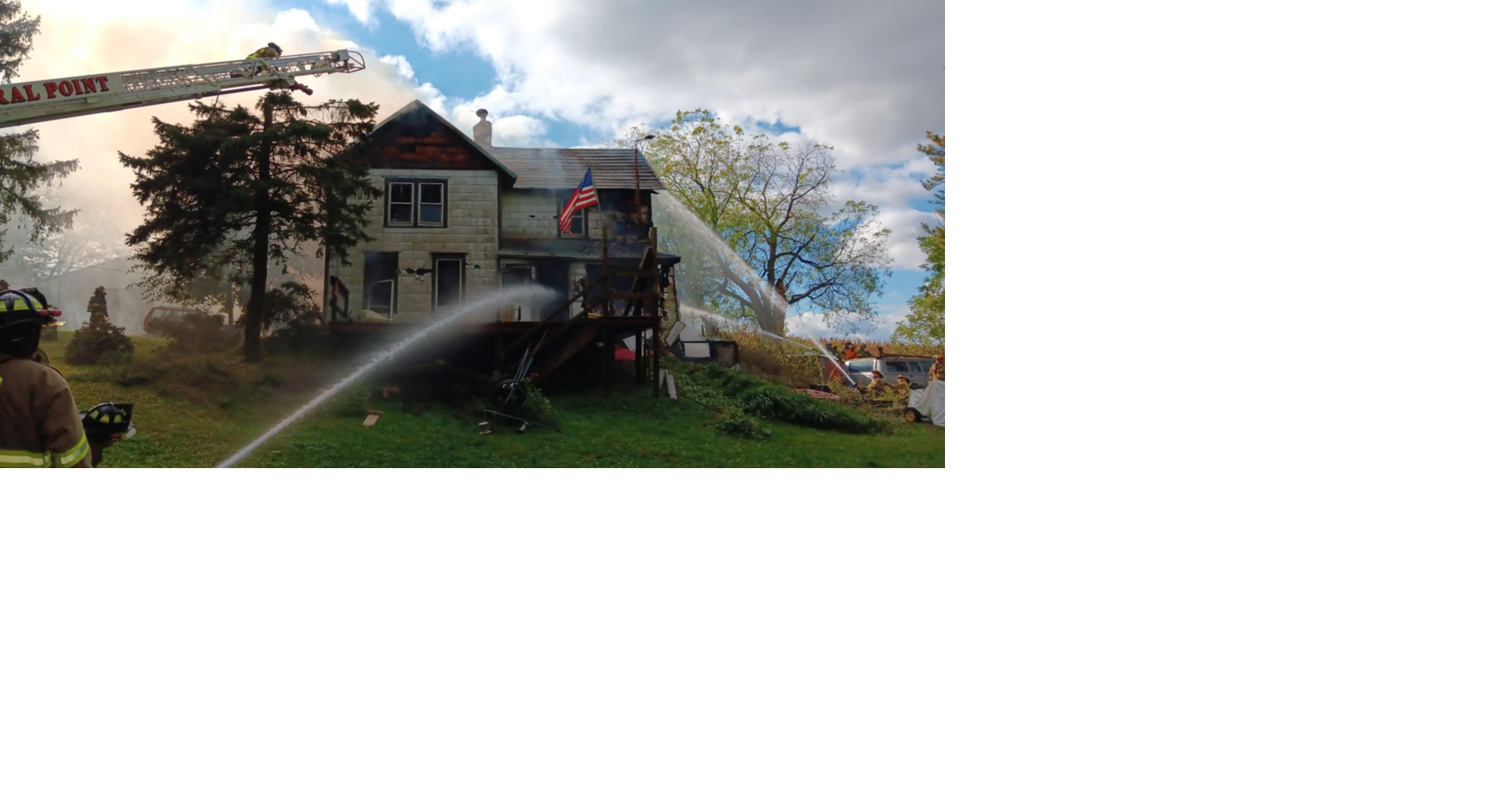 House fire in Town of Mineral Point draws response from multiple fire ...