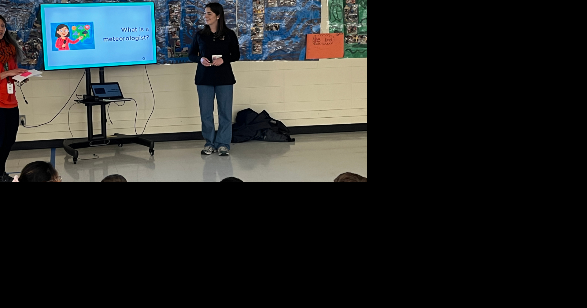 Emma visits Sauk Trail school - 1 | | wkow.com