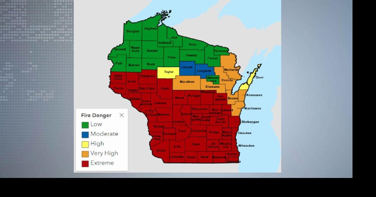 State of emergency declared in Wisconsin for wildfire risk | News ...