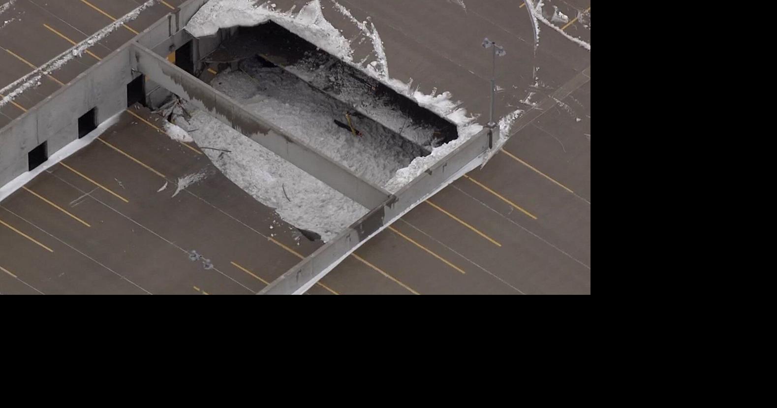 Engineer says excessive snow and sleet caused garage collapse in ...