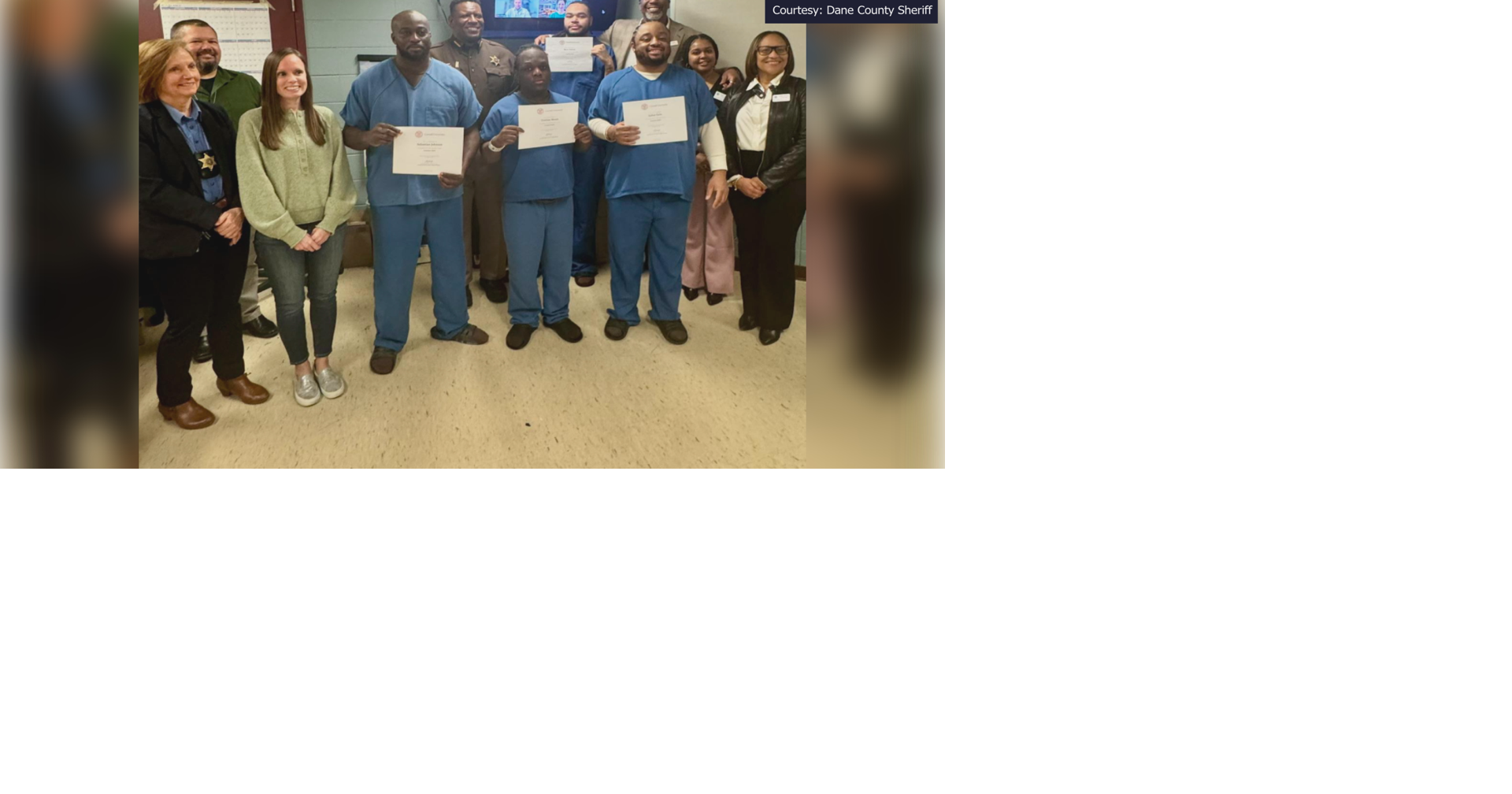 Inmates at Dane County Jail complete Cornell University certificate ...
