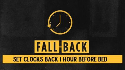 clocks back tonight