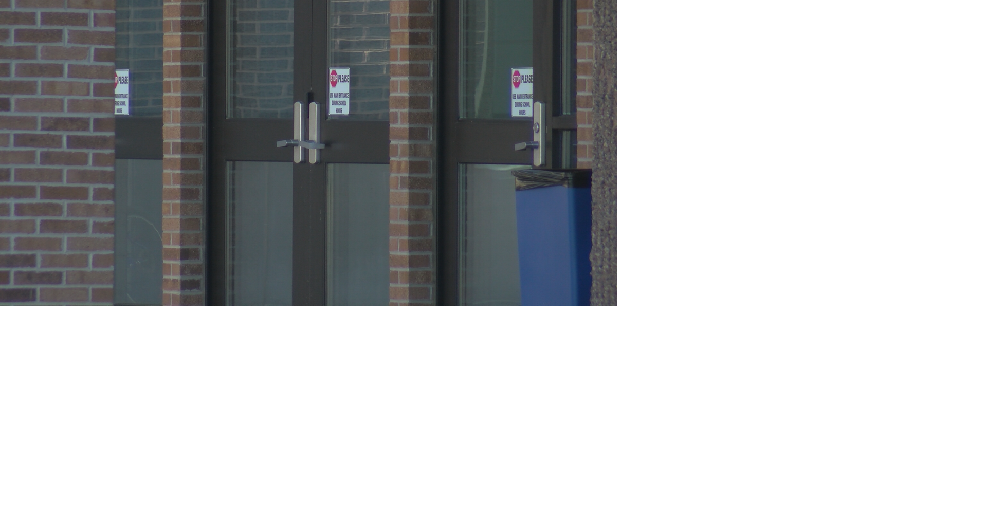 'Which door is going to lock from the outside, which classroom has the ...
