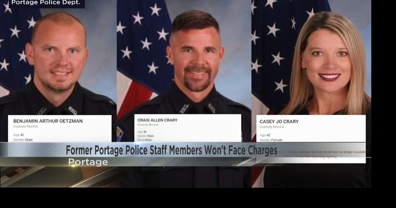 Portage police officers won't face charges after September arrest ...