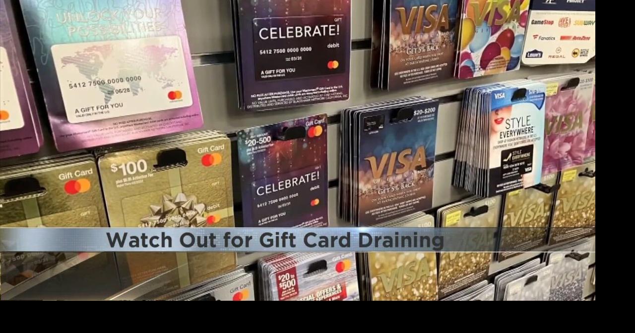 Watch out for gift card draining | Video | wkow.com