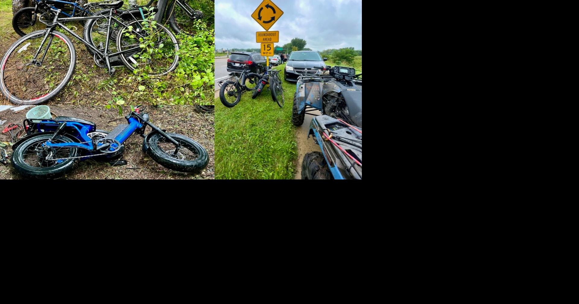 Madison law enforcement recovers stolen ATV, motorcycle and bikes ...