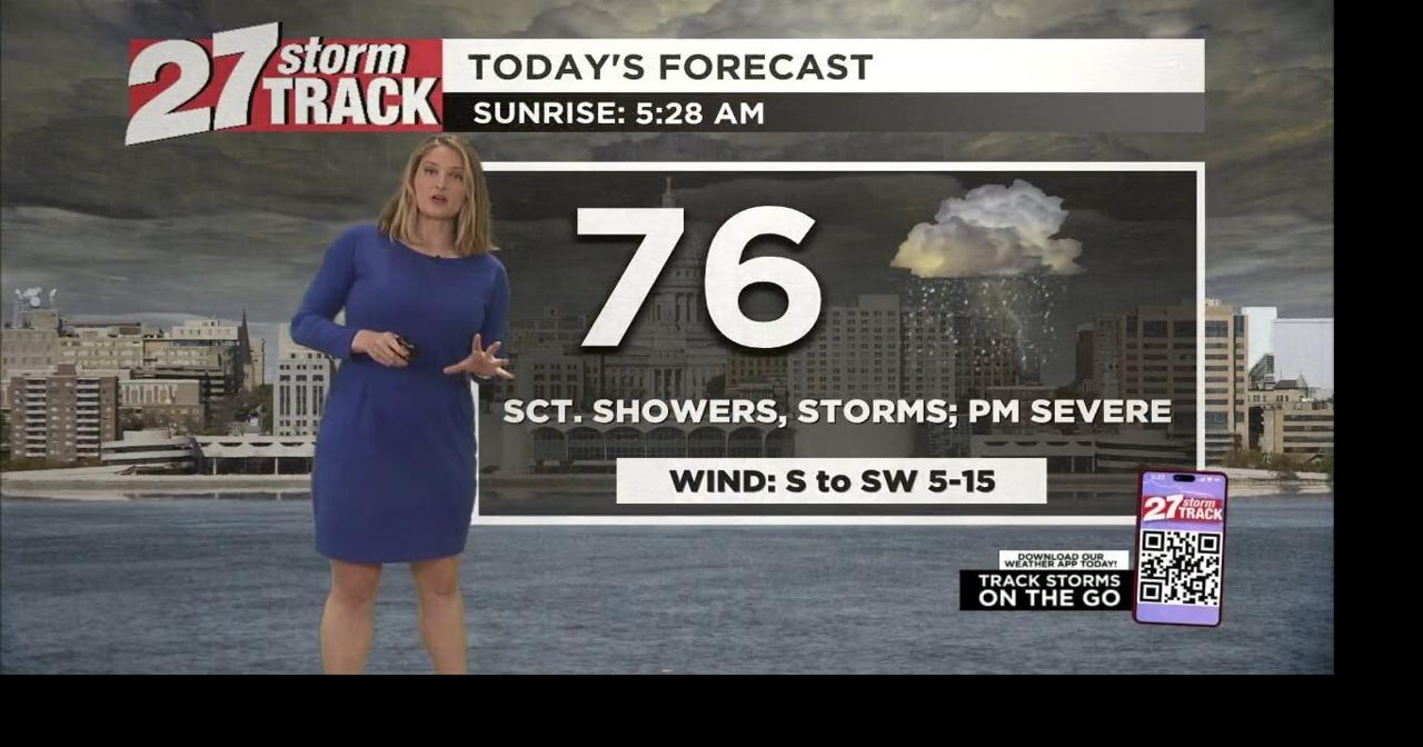 Strong, severe storms possible Monday and Tuesday | Video | wkow.com