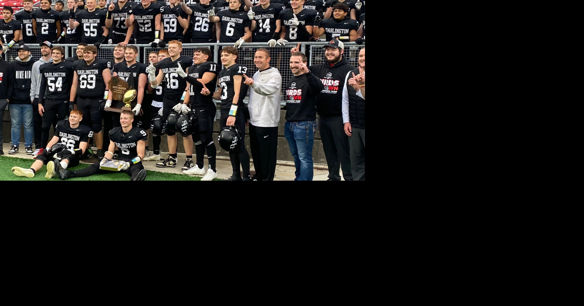 Darlington dominates Edgar, 42-18, to win D6 state title | WIAA Sports ...