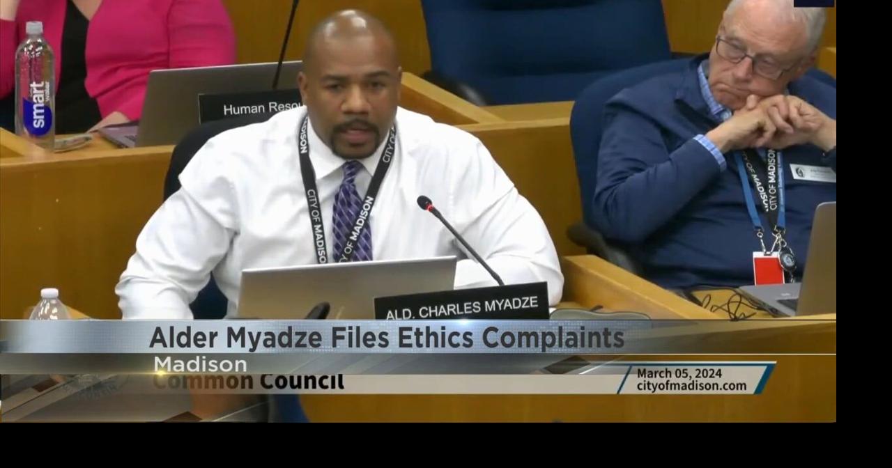 Records: Madison Alder Charles Myadze filed ethics complaints with city ...