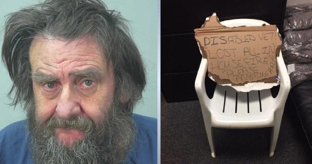 Well-known panhandler arrested after efforts fail to relocate him to ...