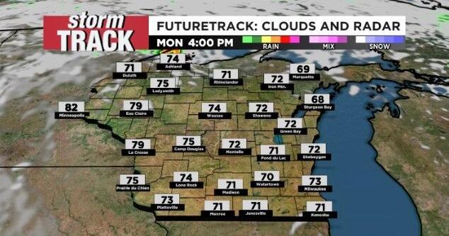 One more cool night before seasonal temps resume and chance for rain in ...
