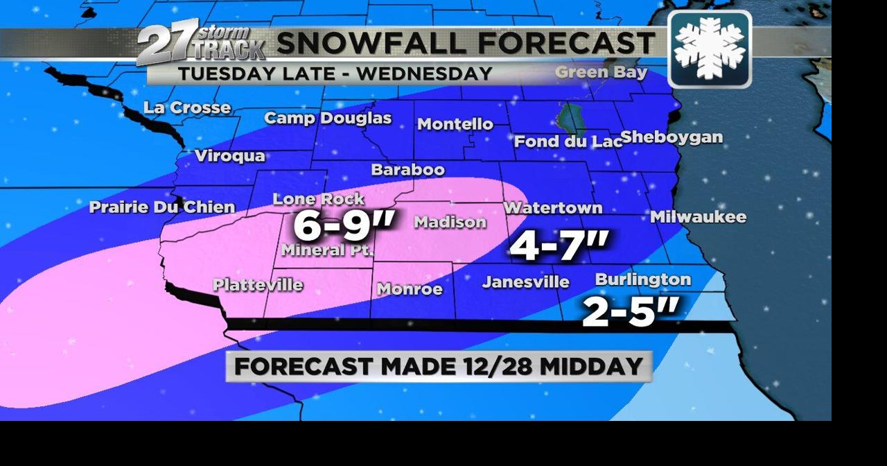 A mid-week winter storm will bring significant snow | Weather | wkow.com