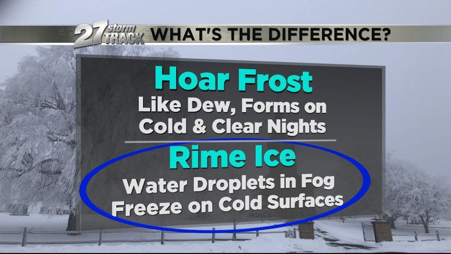 Dense freezing fog leads to low visibility and frosty scenery | Weather ...