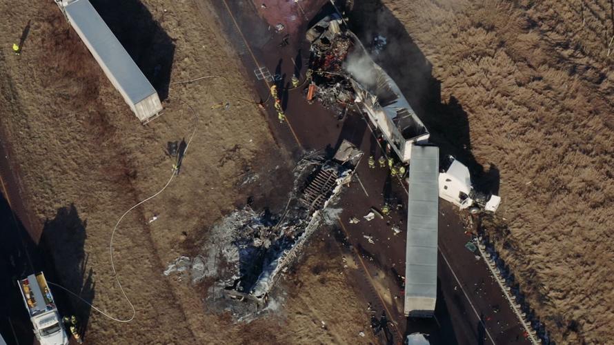 New images from I-94 chain reaction crash, at least 20 people hurt ...