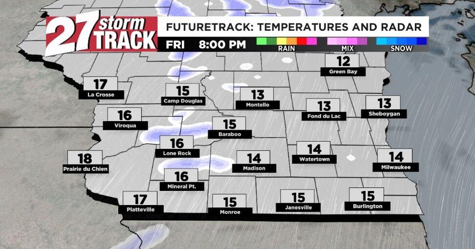 Snow showers and wild temperatures swings | Forecast | wkow.com