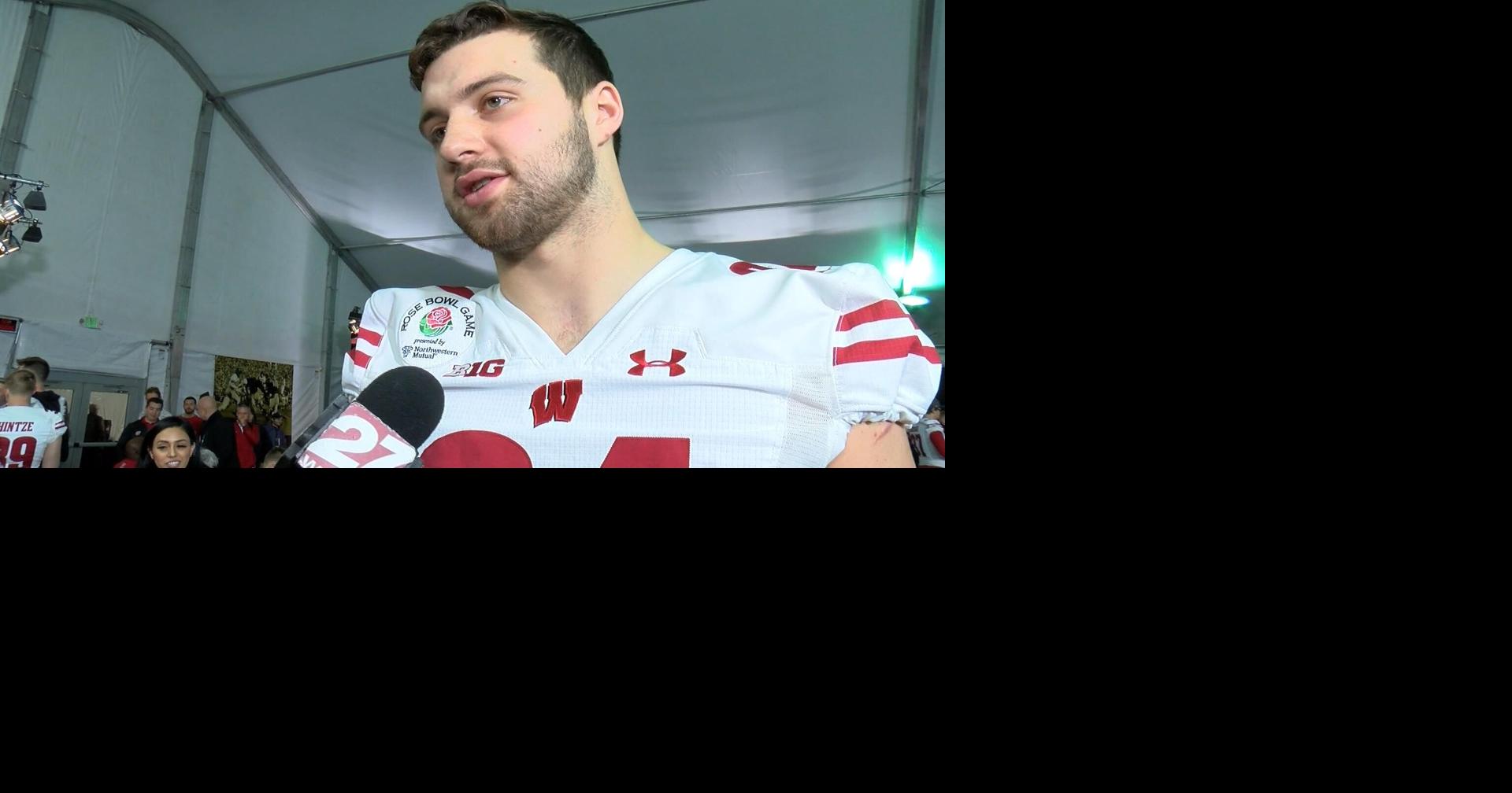 Rose Bowl: One-on-one with tight end Jake Ferguson | Badgers | wkow.com