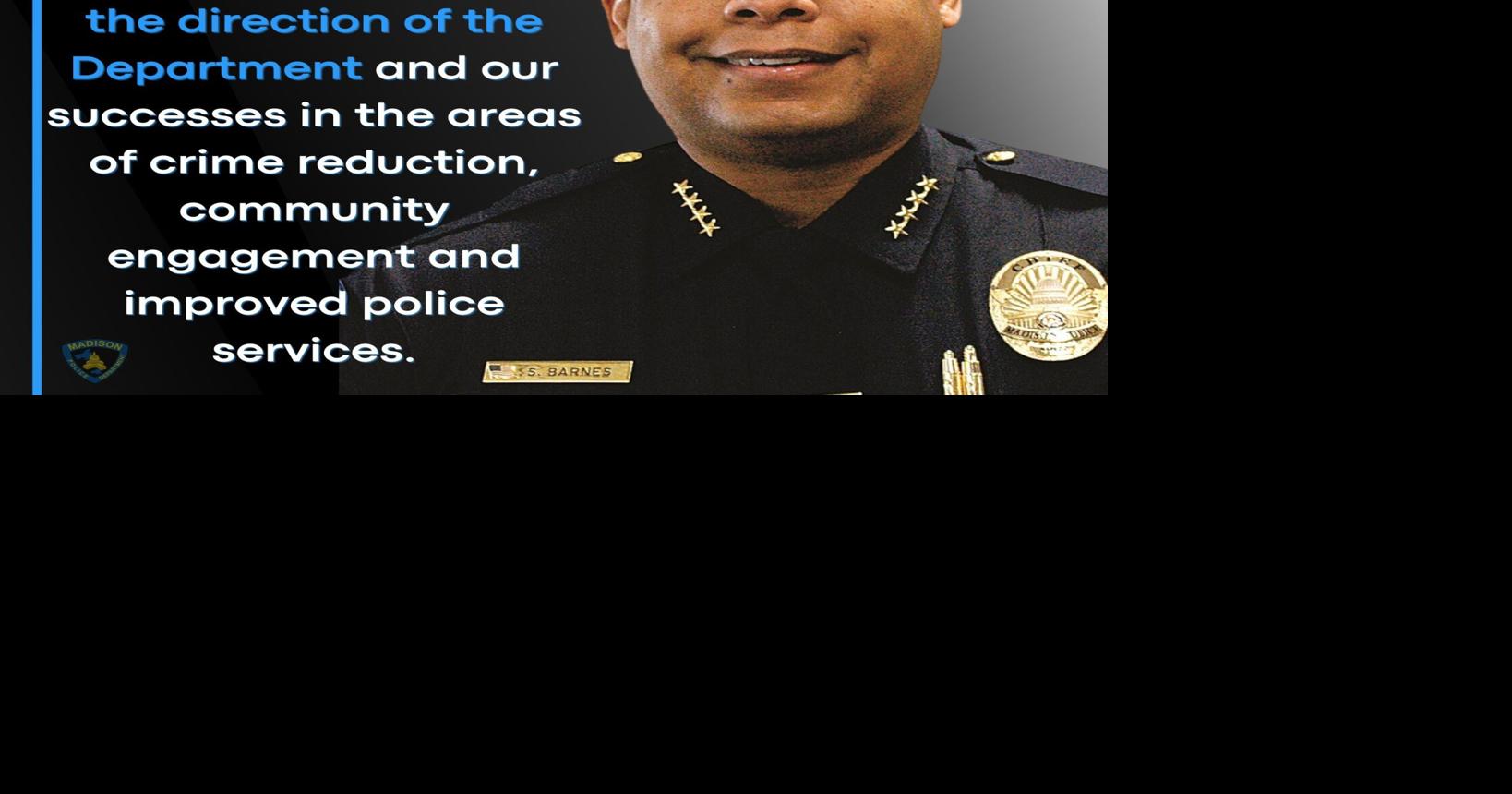 Madison police chief celebrates as he enters third year in the role ...