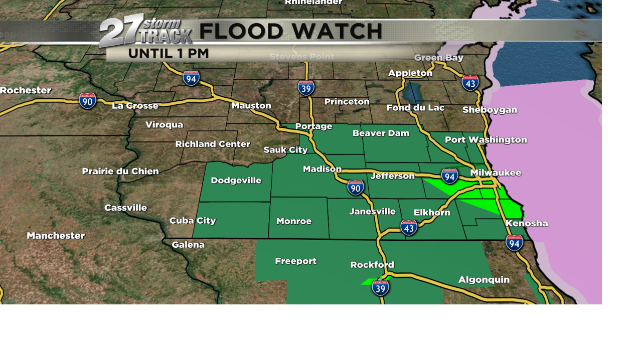 Flood watch through this morning | News | wkow.com