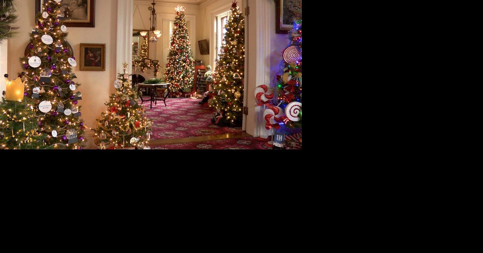 Trees adorn Janesville’s Lincoln-Tallman House | Archive | wkow.com